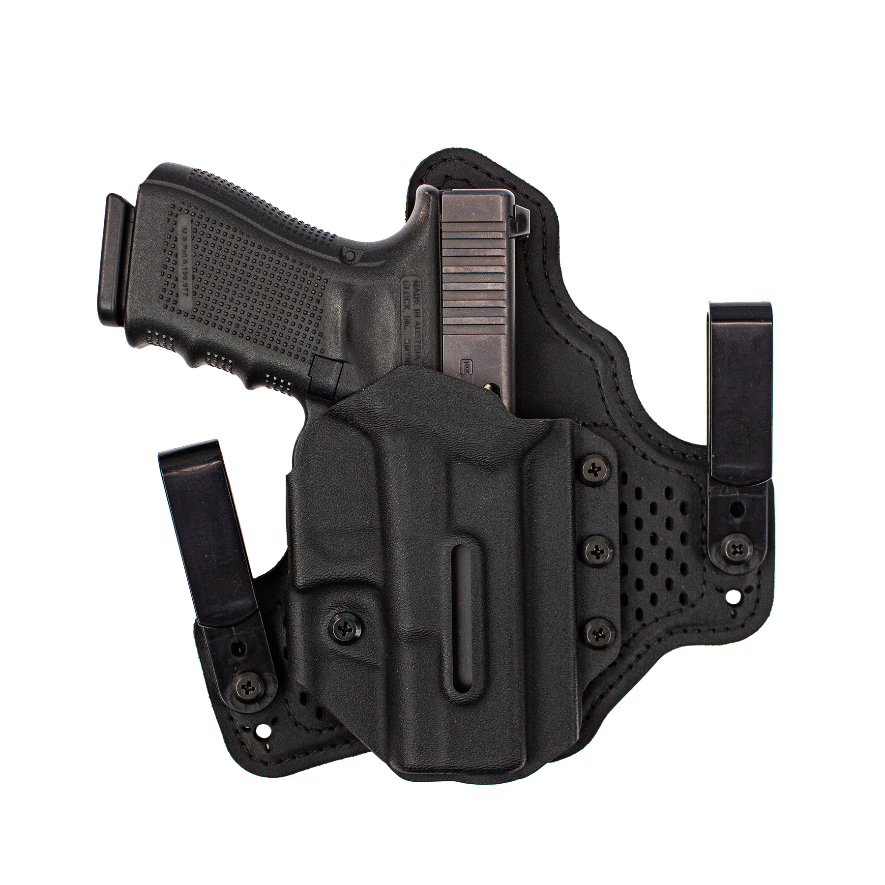 Dual Clip Protos-M® 2.0 for Glock 17/47/49 | Black Arch Holsters